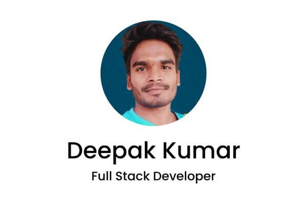 Deepak Kumar — Full Stack Developer